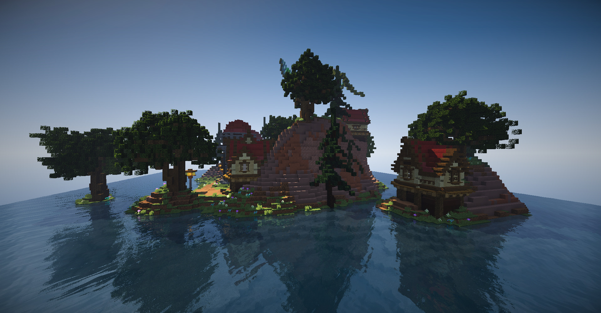 Spawn - 4x Tiny Island Seasonal Villages | Chunkfactory
